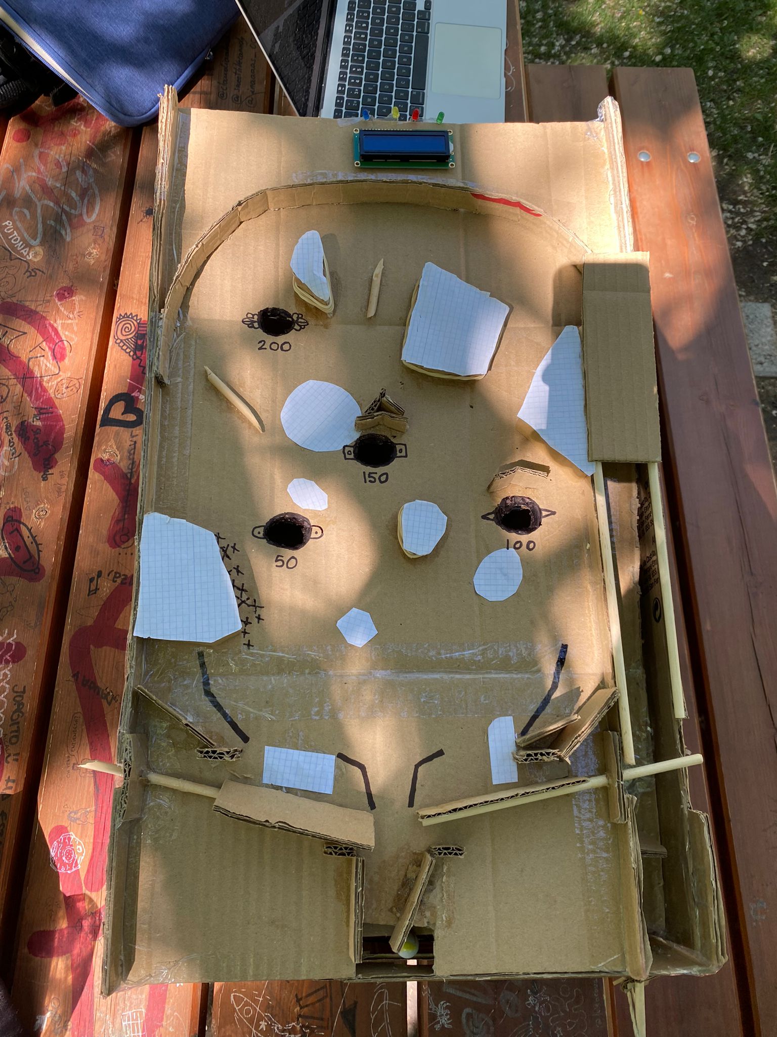 Maquina de pinball - Proyectos con Arduino.